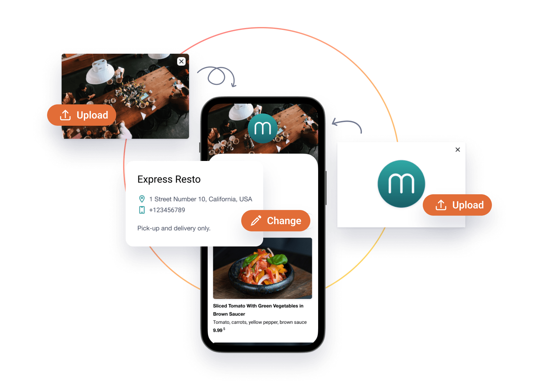 Free QR code menu for restaurants - Menubly