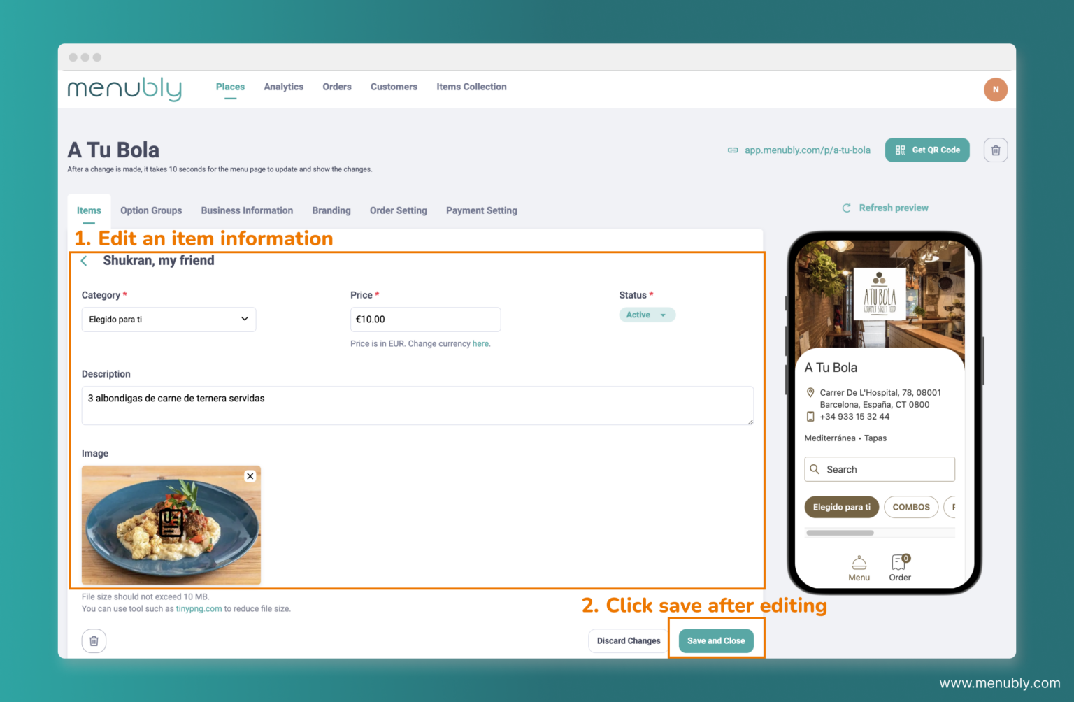 How to Create a QR Code Menu for Your Restaurant - Menubly