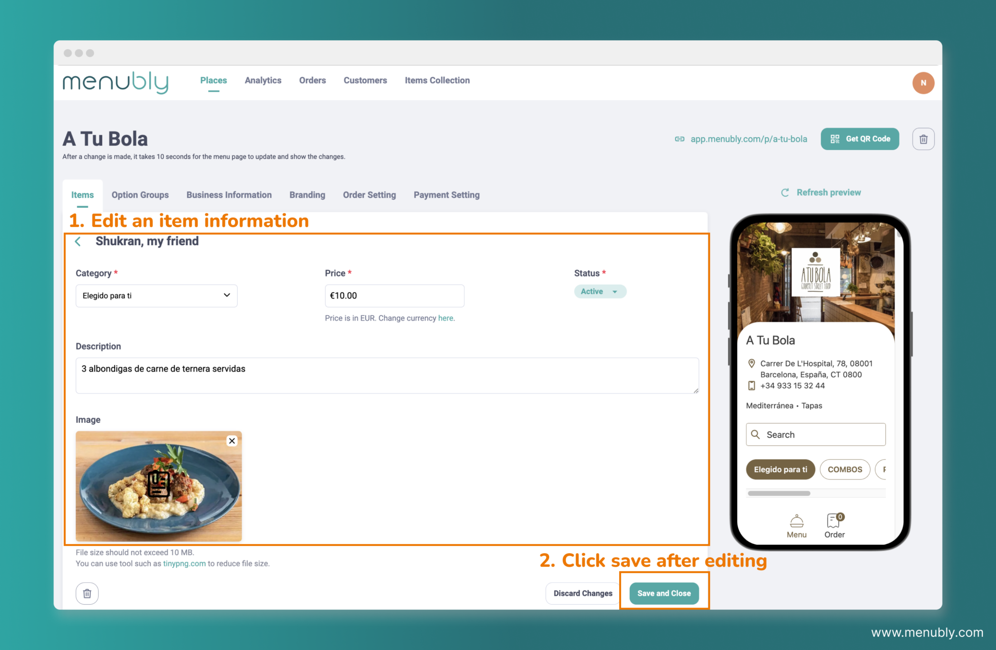How to Create a QR Code Menu for Your Restaurant - Menubly