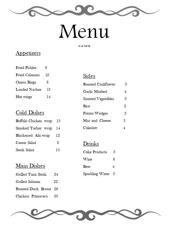 A La Carte Definition Menu Examples Characteristics A Vrogue co