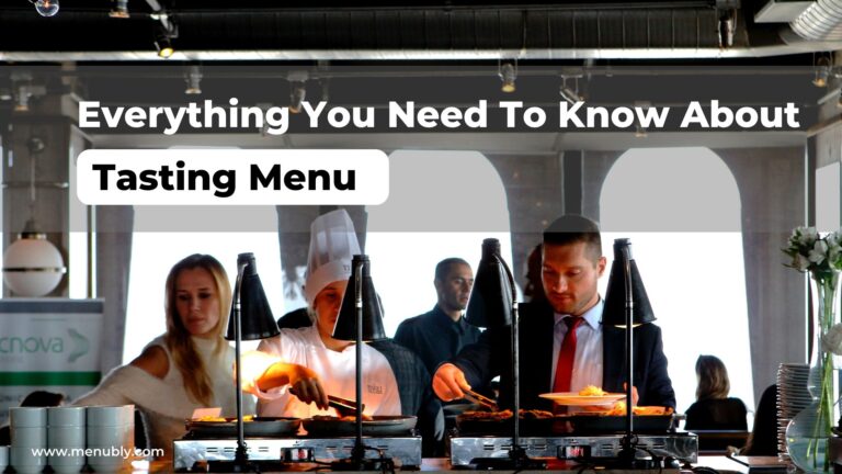 Everything You Need To Know About Tasting Menu - Menubly