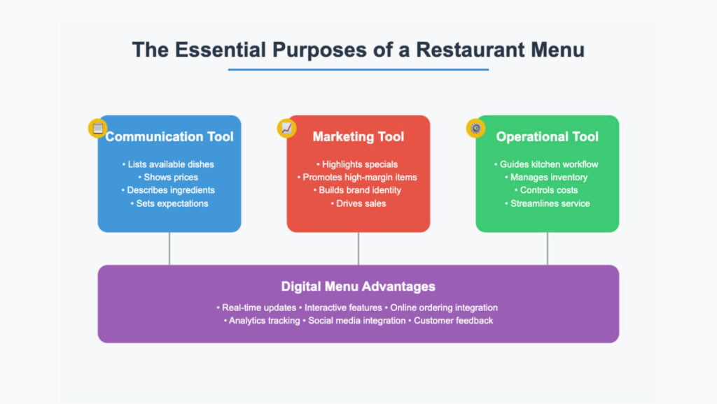 The function and purpose of a menu: why menu matters - Menubly