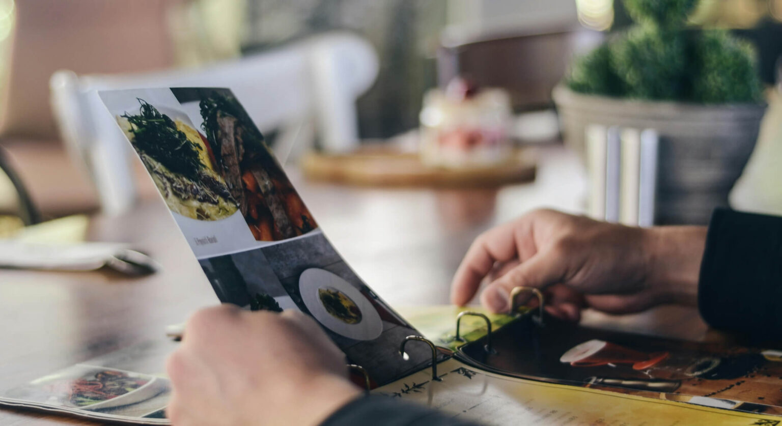 How to create a restaurant menu - Menubly